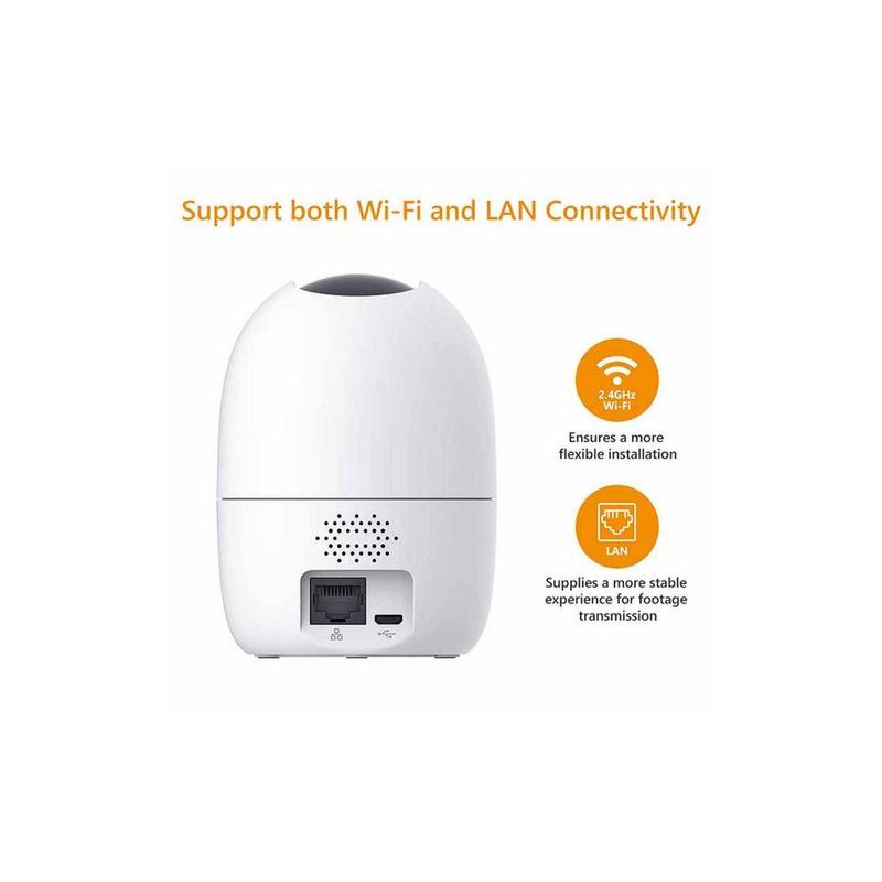 INDOOR WIRELESS 1080P Wi-Fi SMART HOME SECURITY 360° CAMERA - Technest