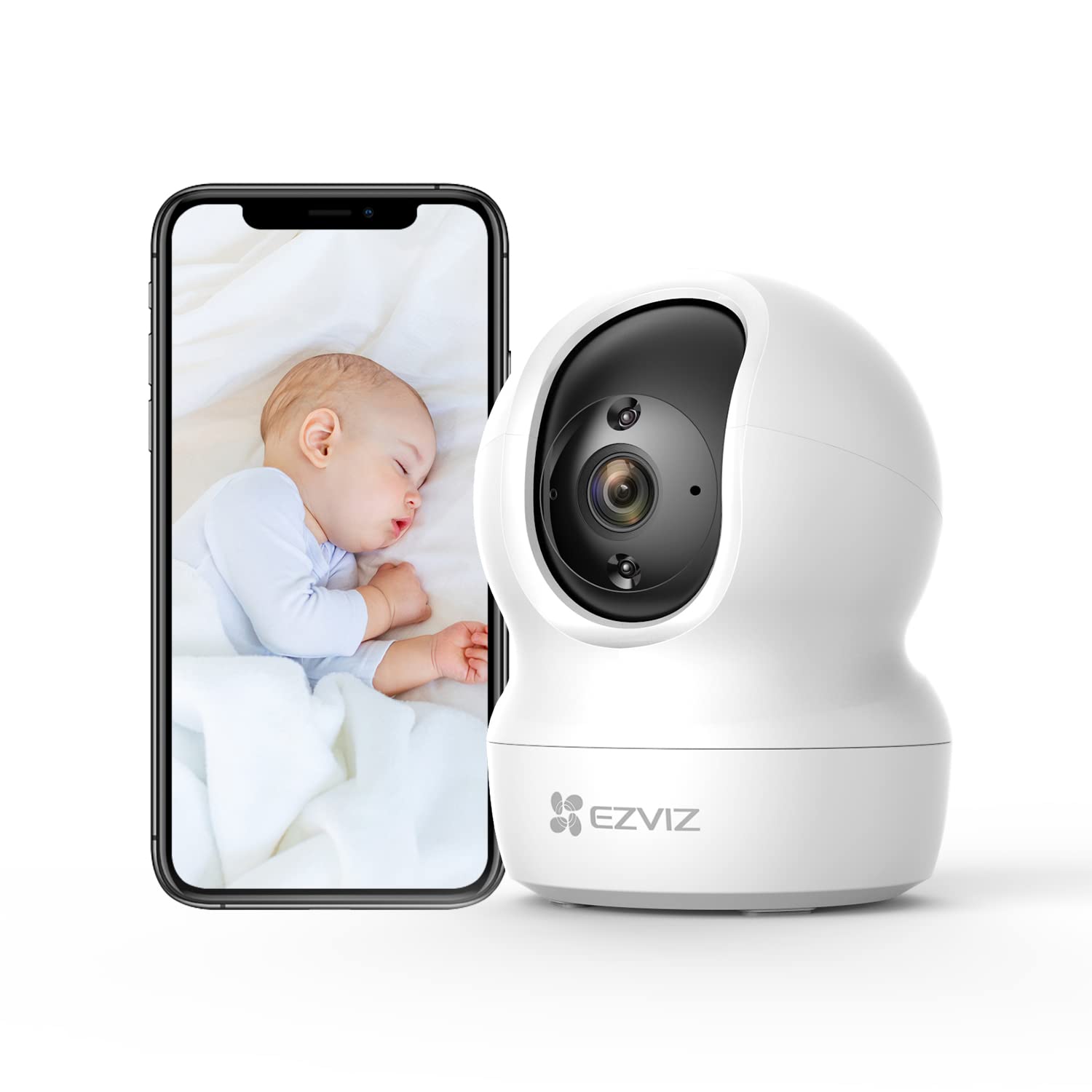 WIRELESS 1080P Wi-Fi SMART HOME SECURITY 360° CAMERA - Technest